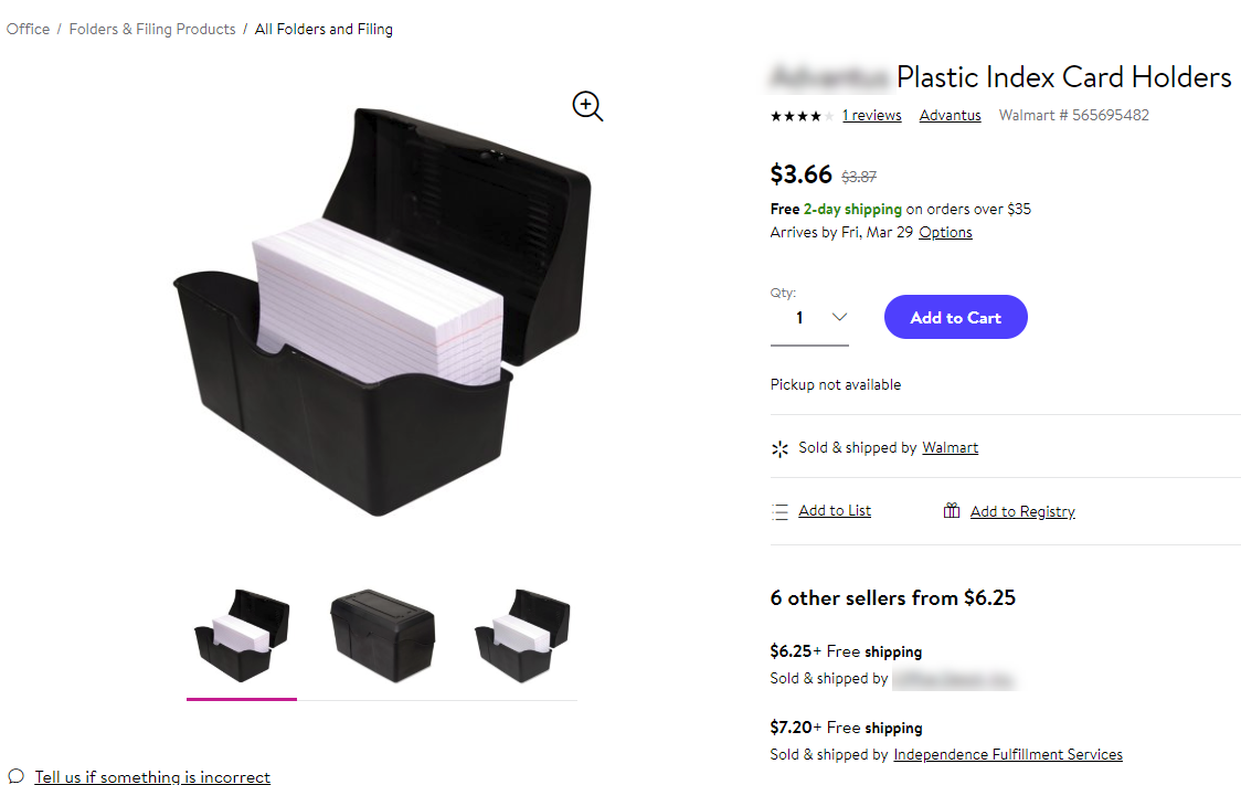 Index Card Organizer You Can Hang - ProSimpli