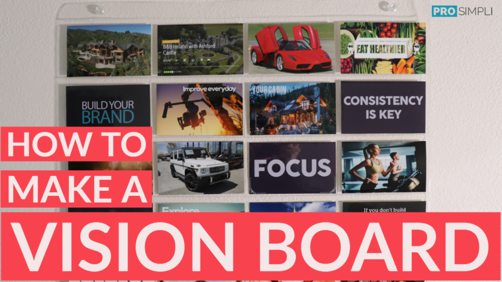 How to Make an Index Card Vision Board - ProSimpli