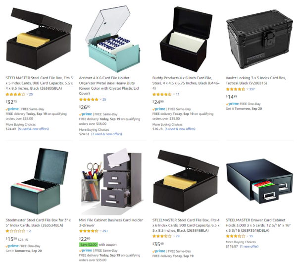 15 Index Card Holders You DIDN'T Know About - ProSimpli