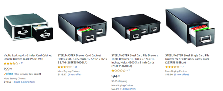 15 Index Card Holders You DIDN'T Know About - ProSimpli