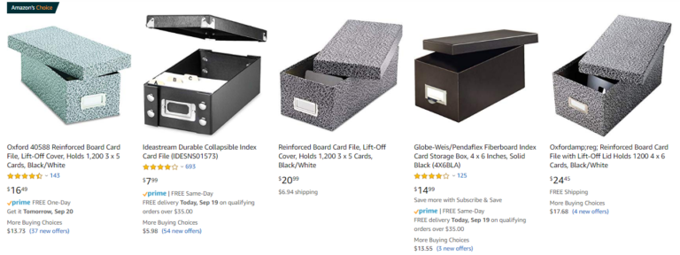 15 Index Card Holders You DIDN'T Know About - ProSimpli